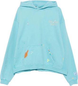 Gallery Dept. Homme, Sweatshirts et sweats &agrave; capuche, Bleu, Taille: M Out024 Sweat &agrave; capuche