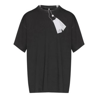 Maison Margiela Trompe loeil T-shirt - - Tops - Herren - Schwarzk - M