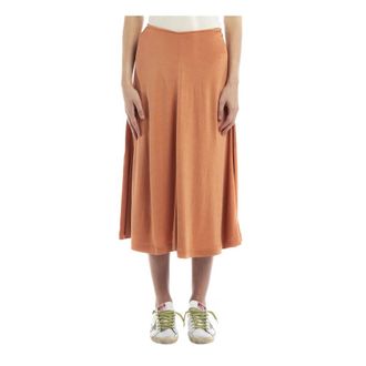 Acne Studios Rostfarbener Peach Midi-Rock - - Skirts - Damen - Orange - M