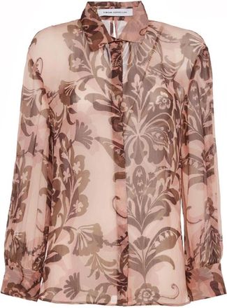 Simona Corsellini Damen, Blusen & Hemden, Mehrfarbig, 2XSGr&ouml;&szlig;e