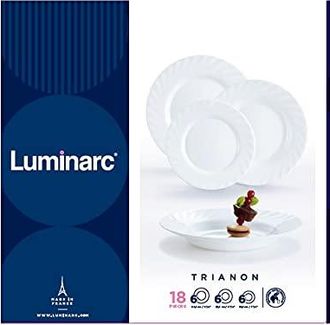 Dajar Tafelservice, weiß, 18 Teile, 00116