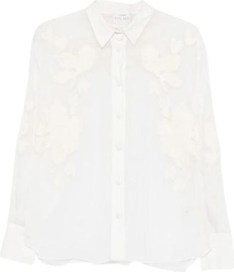 Forte_Forte Femme, Blouses et Chemises, Blanc, Taille: 38 FR Shirt