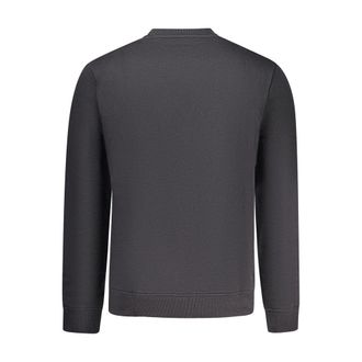 Napapijri Cotton-Blend Crew Neck Sweatshirt - Black