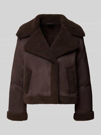 Vero Moda Regular Fit Jacke in Lederoptik mit Teddyfell-Futter Modell HARPER
