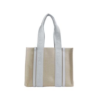 Chlo&eacute; Woody Tote Bag in Linen
