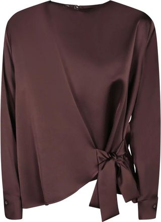 Blanca Vita Femme, Blouses et Chemises, Brun, Taille: 36 FR Cesta Blouse