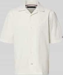 Tommy Hilfiger Relaxed Fit Freizeithemd aus Seersucker-Material