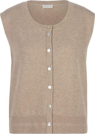 Peter Hahn Strickweste Peter Hahn beige