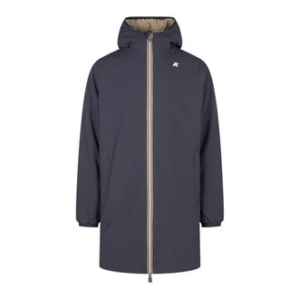 K-Way Parkas - Homme - Manteaux - Bleu - Taille: L