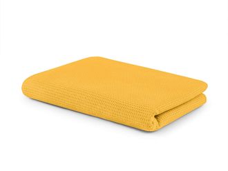 Setex Waffelpiqu&eacute; Kuscheldecke, Vielseitige Decke aus 100% Baumwolle, Geeignet als Wohndecke, Tagesdecke, Sommerdecke, Outdoordecke und mehr, 150 x 200 cm, 