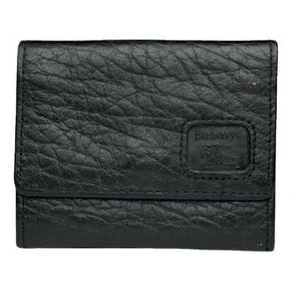 Burberry Porte-monnaie Pre-owned - Femme - Pre-owned - Noir - Taille: ONE Size