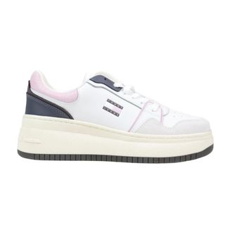 Tommy Jeans Femme, Chaussures, Multicolore, Taille: 36 EU Retro Basket Flatform