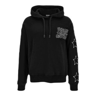 Versace Schwarzer Baumwoll-Sweatshirt f&uuml;r M&auml;nner - - Sweatshirts & Hoodies - Herren - Schwarzk - M