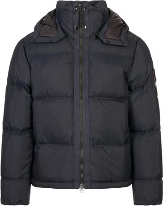 Stone Island Homme, Vestes, Bleu, Taille: S Doudoune Matt Ripstop Cordura Advanced Fabrics