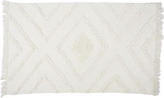 The Home Deco Factory Teppich Ethno-Tufte Ecru 120 x 170 cm