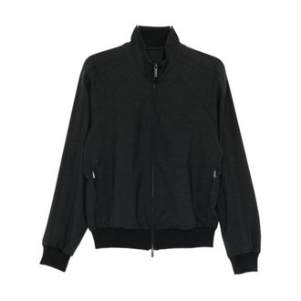 Emporio Armani Homme, Vestes, Gris, Taille: 2XL Track Jacket