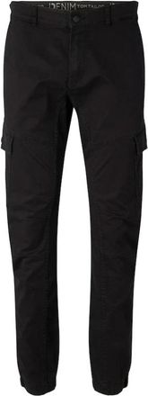 Tom Tailor Schlanke Cargo-Hose - - Trousers - Herren - Schwarzk - XS