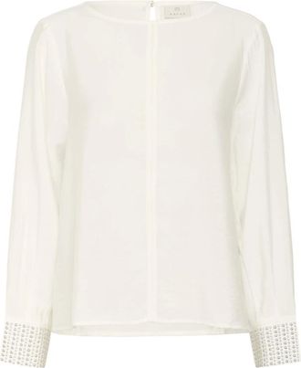 Kaffe Femme, Blouses et Chemises, Blanc, Taille: 40 FR Blouses