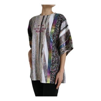Dolce & Gabbana Femme, Tops, Multicolore, Taille: 38 FR T-Chemises