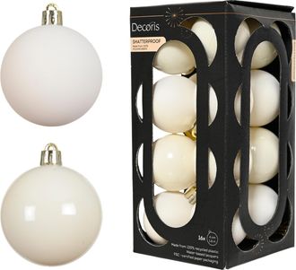 Kaemingk Weihnachtskugeln Kunststoff 4cm 16 Stück - klein & bruchsicher - Christbaumkugeln Weihnachtsbaumkugeln für Weihnachten - Christbaumschmuck & Weihnacht