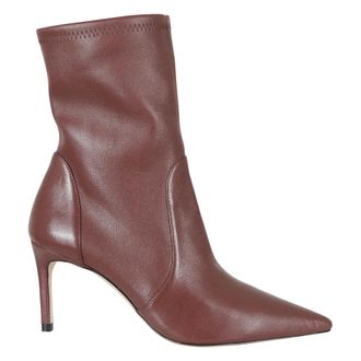 Stuart Weitzman Femme, Chaussures, Brun, Taille: 38 1/2 EU Stuart Power Bootie 75