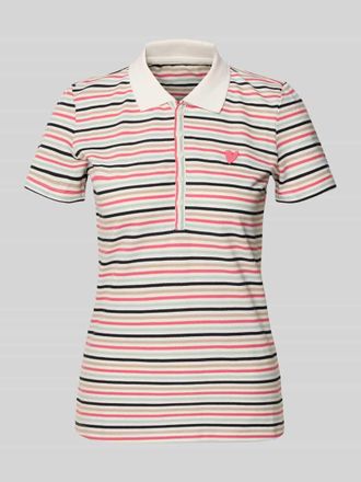 Tom Tailor Regular Fit Poloshirt aus Baumwoll-Mix