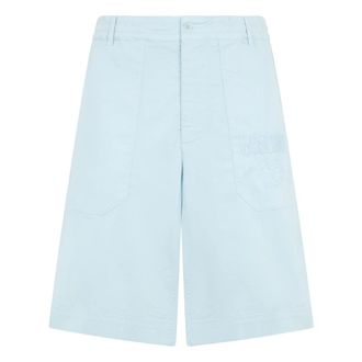 Moschino Shorts mit besticktem Logo-Detail - - Shorts - Herren - Blau - 3XL