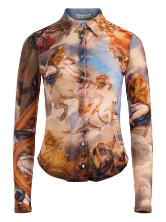 Alice & Olivia Klassisches Hemd - Nude