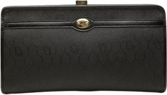 Dior Pre-owned Canvas Clutch - Femme - Pre-owned - Noir - Taille: ONE Size
