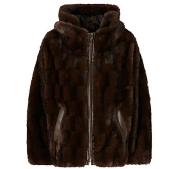 Pinko Pinko, Damen, Jacken, Braun, LGr&ouml;&szlig;e