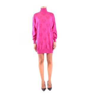 Moschino Strickkleid - - Dresses - Damen - Rosa - M