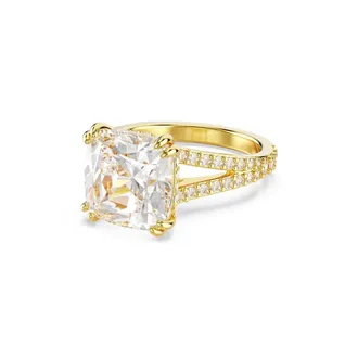 Swarovski Femme, Accessoires, Jaune, Taille: 58 MM Bague Cocktail Stilla