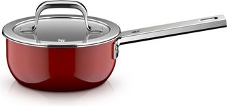 WMF Fusiontec Mineral Pro, Stielkasserolle mit Deckel, 16 cm, langlebiges, kratzfestes Material, kleiner Topf, f&uuml;r alle Herdarten geeignet, Made in German