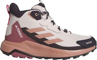 adidas Terrex Anylander mid rain.rdy - Chaussures de randonn&eacute;e - Mauve mastic, argile chaud et rubis pur-Violet