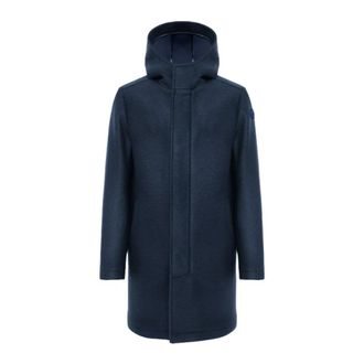 Colmar Stilvoller Mantel mit Kapuze - - Sport - Herren - Blau - L