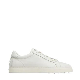 Tod's Leather Sneakers - - Shoes - Herren - Wei&szlig; - 43 EU