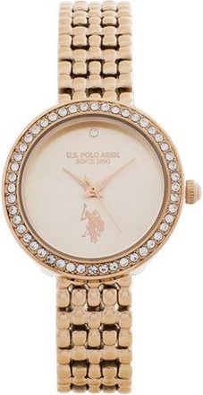 U.S.Polo Association Uhr Harmony USP8431RG Goldfarben