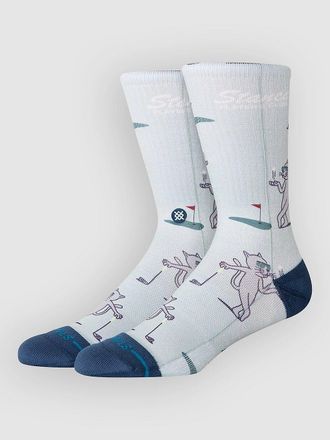Stance Players Club Crew Socks &agrave; motifs