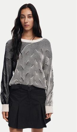 Desigual Pullover Ottawa 24WWJF10 Grau Regular Fit