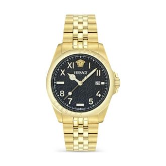Versace Homme, Accessoires, Jaune, Taille: ONE Size Anteo 41mm