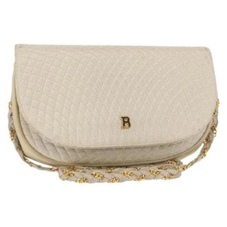 Bally Sac bandouli&egrave;re en cuir Pre-owned - Femme - Pre-owned - Blanc - Taille: ONE Size