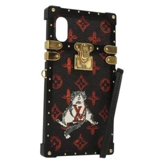 Louis Vuitton Pre-owned iPhone H&uuml;lle mit Schulterriemen - - Pre-owned - Damen - Schwarzk - ONE SIZE