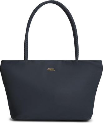 Tommy Hilfiger Shopper Braided Handle Hobo Tote