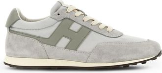 Hogan Homme, Chaussures, Gris, Taille: 42 1/2 EU Baskets Athl&eacute;tiques