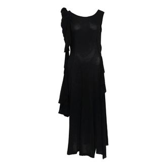 Yohji Yamamoto Damen, Kleider, Schwarzk, 2XSGr&ouml;&szlig;e