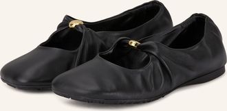 Loewe Mary-Jane-Ballerinas Pebble Soft schwarz