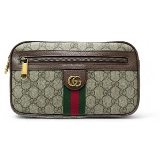 Gucci Portemonnaies - GUCCI OPHIDIA G&Atilde;oeRTELTASCHE BANANE BEIGE AUS GG-LE - Gr. unisize - in Beige - f&uuml;r Damen