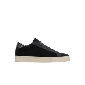 P448 Sportschuh mit Nietendetail an der Ferse - - Shoes - Damen - Schwarzk - 39 EU