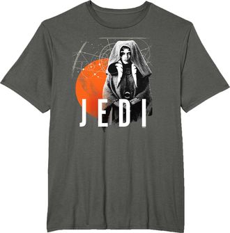 Star Wars Ahsoka Tano Jedi Star Map Disney+ T-Shirt