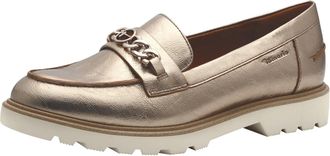 Tamaris Slipper Damen Vegan Bequem metallic,EU 42